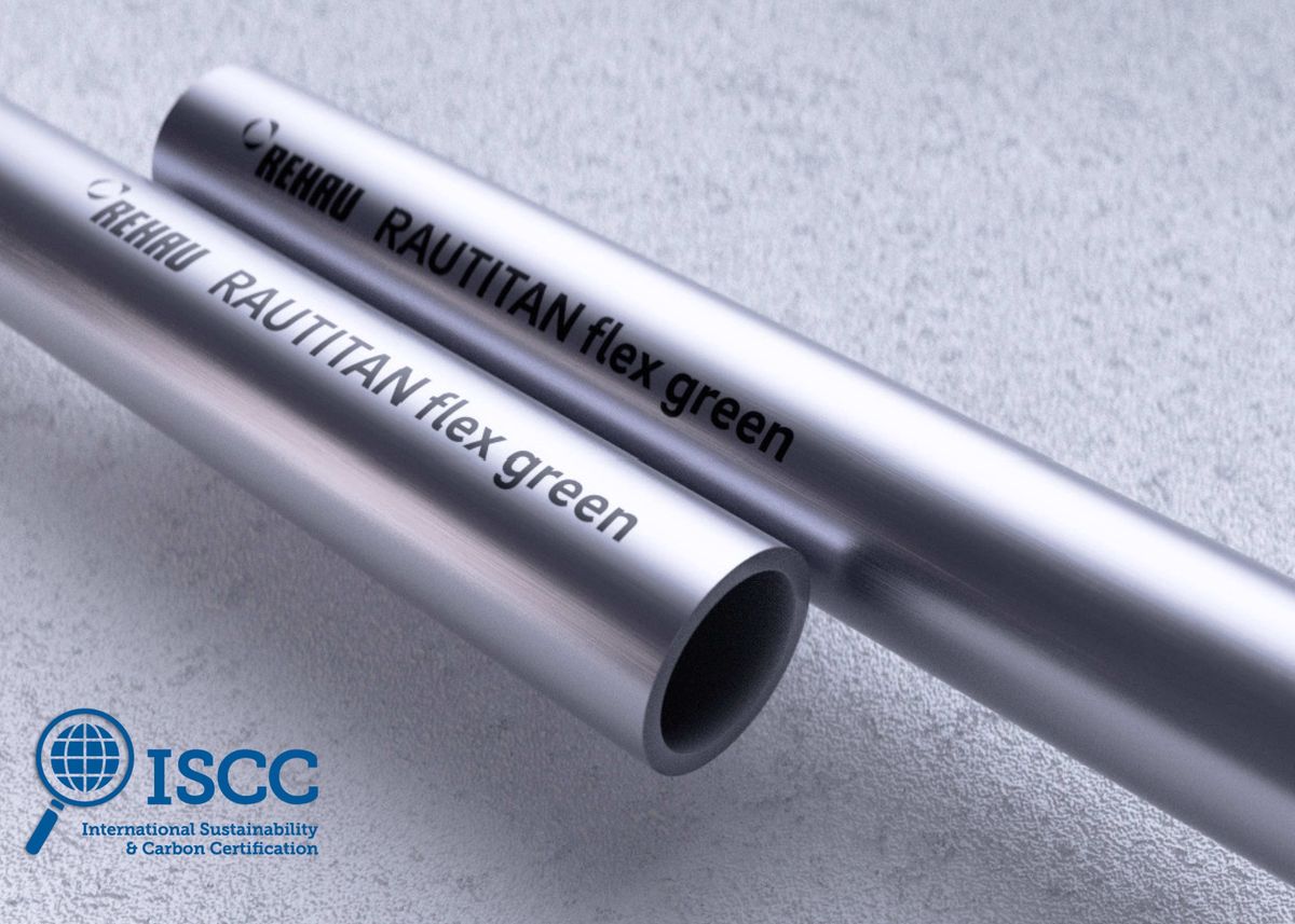 New sustainable plumbing pipe from REHAU provides more than 90% CO2 ...