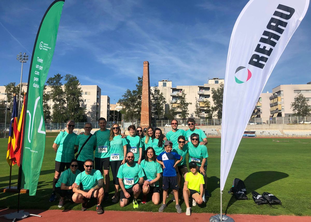 REHAU, patrocinador de la IV Marcha contra el Cáncer de Gavá | REHAU España