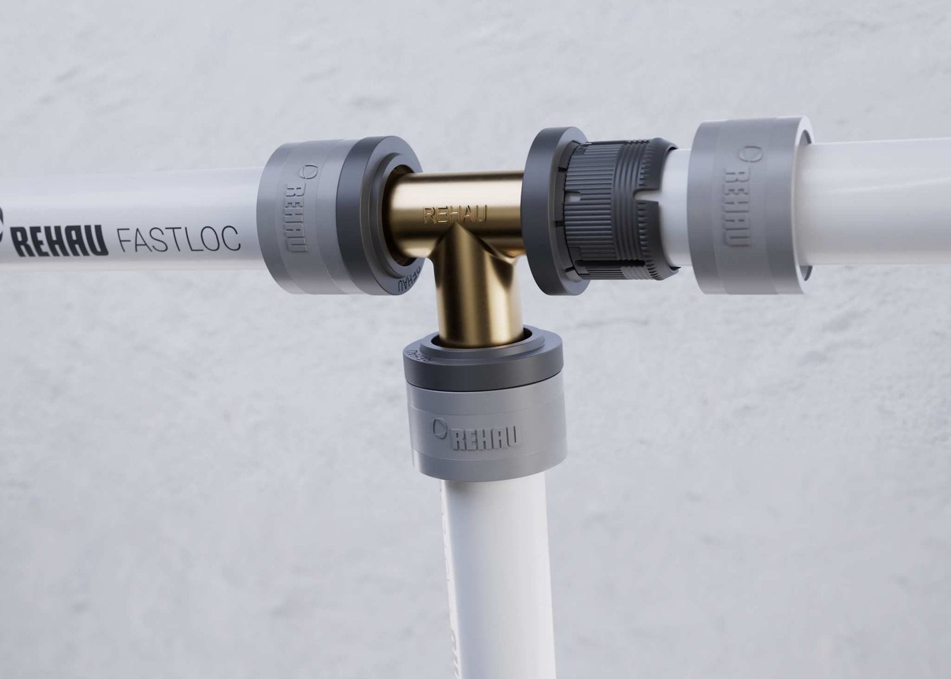 Einfach schneller fertig: FASTLOC ist ohne O-Ring dicht | REHAU