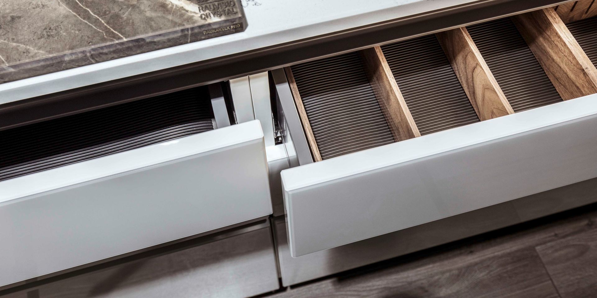 RAUVISIO High-Gloss Surfaces | Millwork & Cabinetry | REHAU