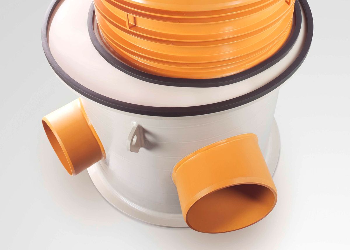 Sewer Inspection Chambers - Manhole Drainage Chamber - REHAU