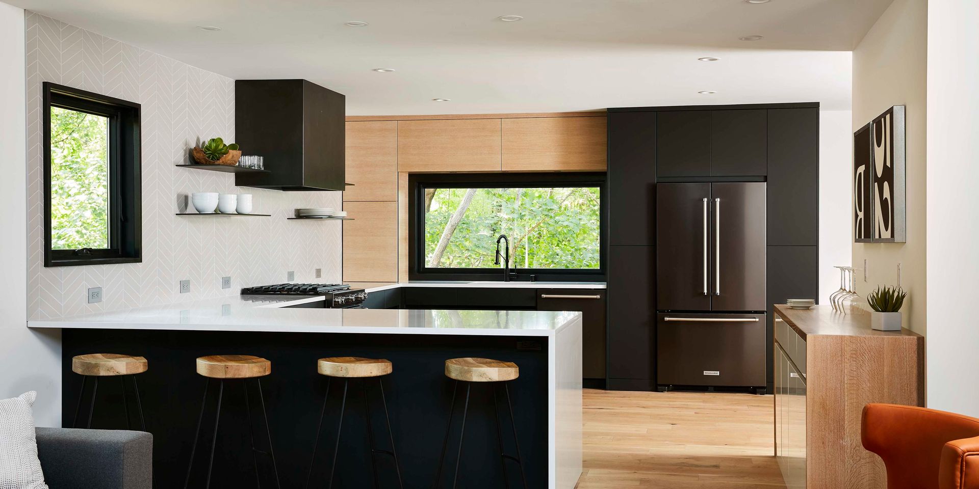 Nic Frost Cabinetry | STR8 Modern Residence | Millwork & Cabinetry | REHAU