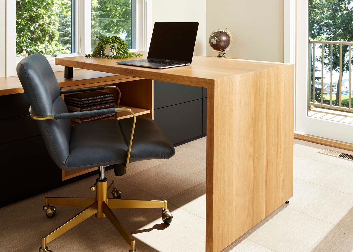 Nic Frost Cabinetry | Shoreview Office | Minneapolis | Millwork ...