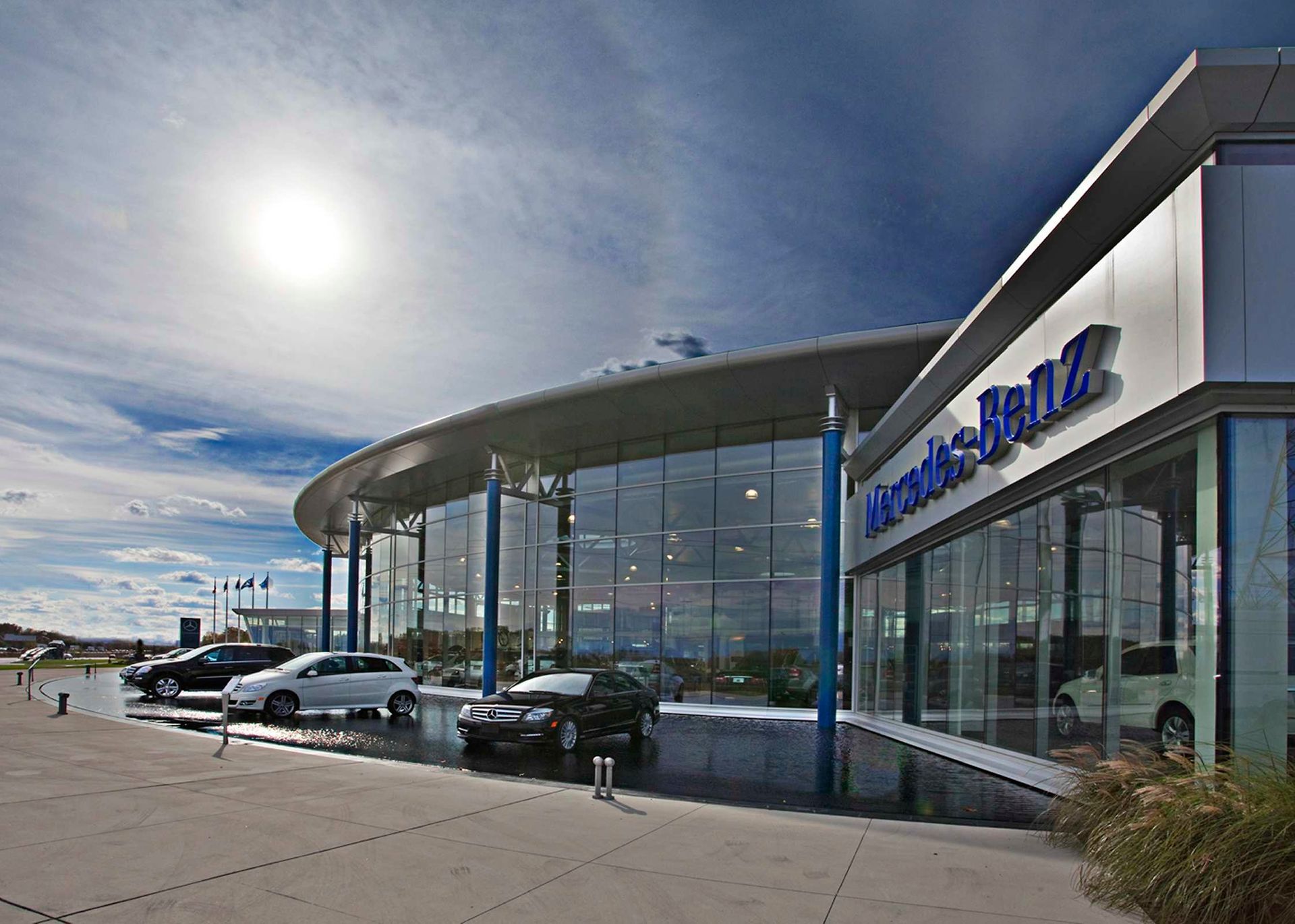Mercedes Benz Dealership | Mechanical & plumbing | REHAU