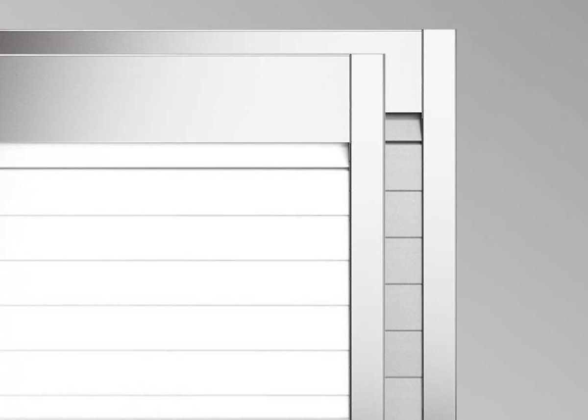 Polymer-line tambour doors | Millwork & Cabinetry | REHAU