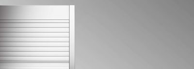 RAUVOLET metallic-line tambour doors | REHAU