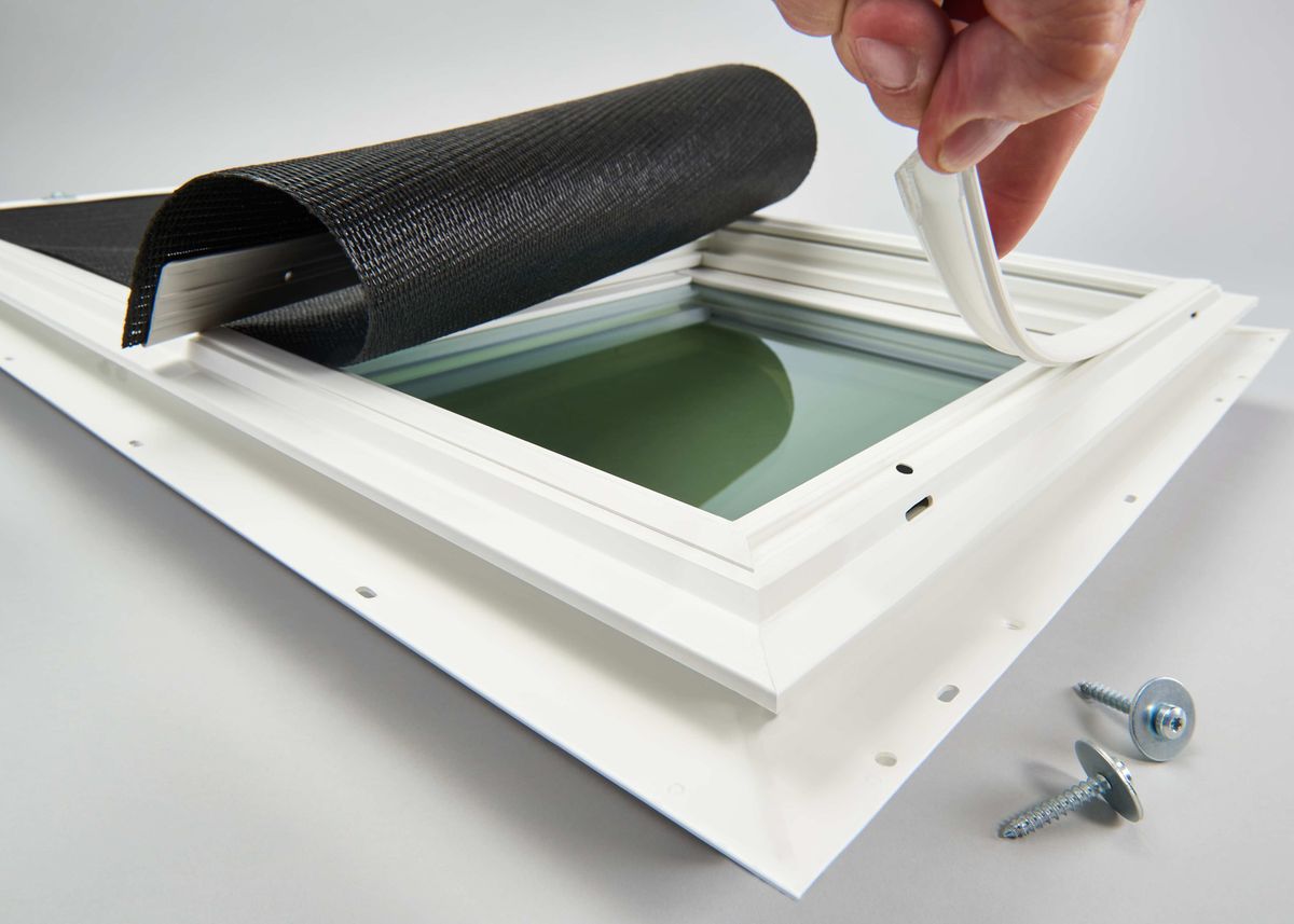 System 190 hung window with RAUSHIELD hurricane protection system I ...